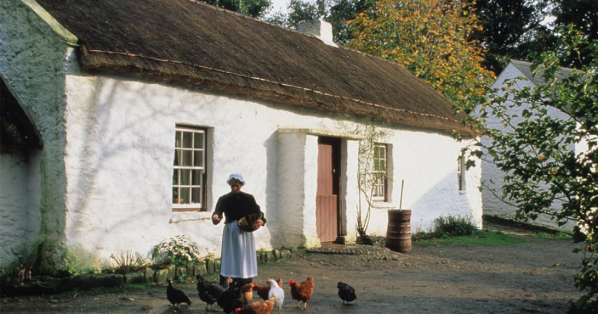 Tour of the Mellon landscape | Ulster American Folk Park