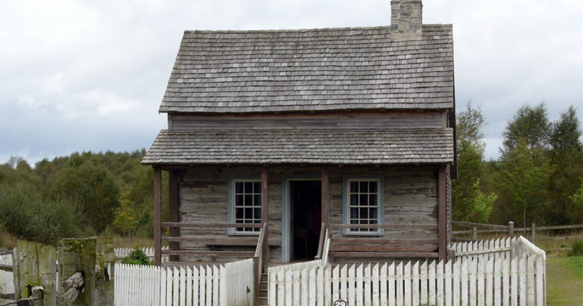Western Pennsylvania Log House | Ulster American Folk Park