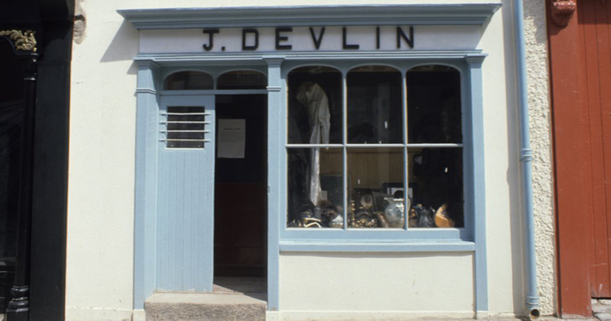 J Devlin Pawnbroker | Ulster American Folk Park