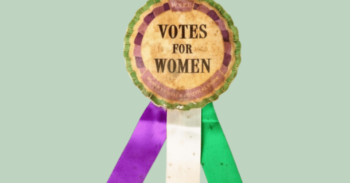 Votes for Women Rosette | National Museums NI
