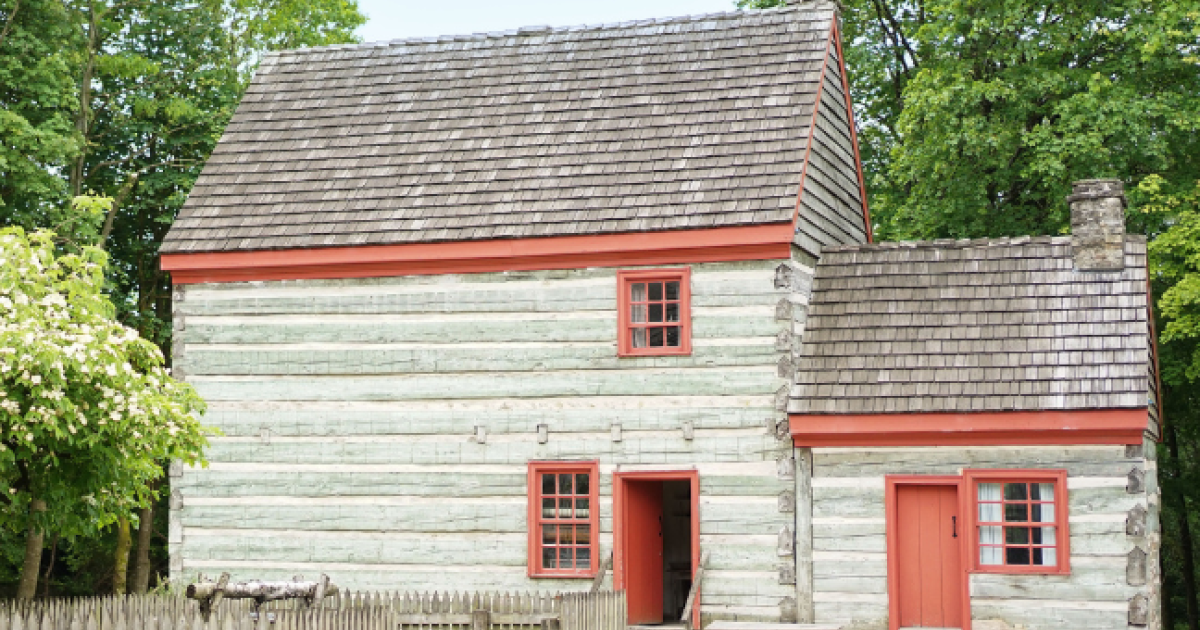 Pennsylvania Log Farmhouse | Ulster American Folk Park