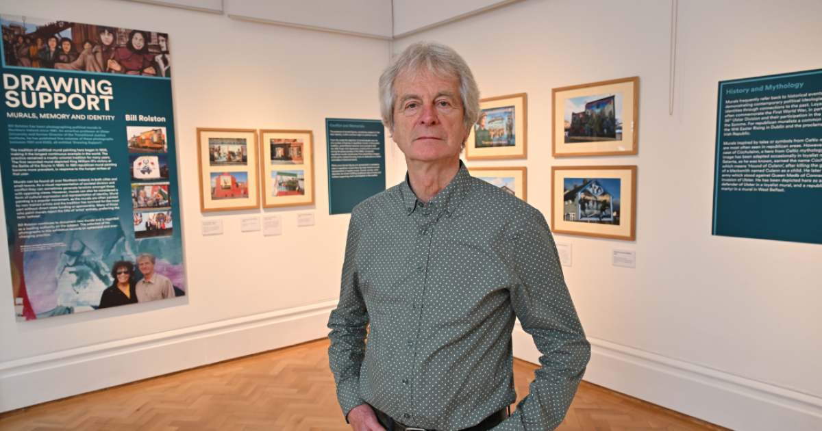 Murals, Memory and Identity: In Conversation with Bill Rolston | Ulster ...